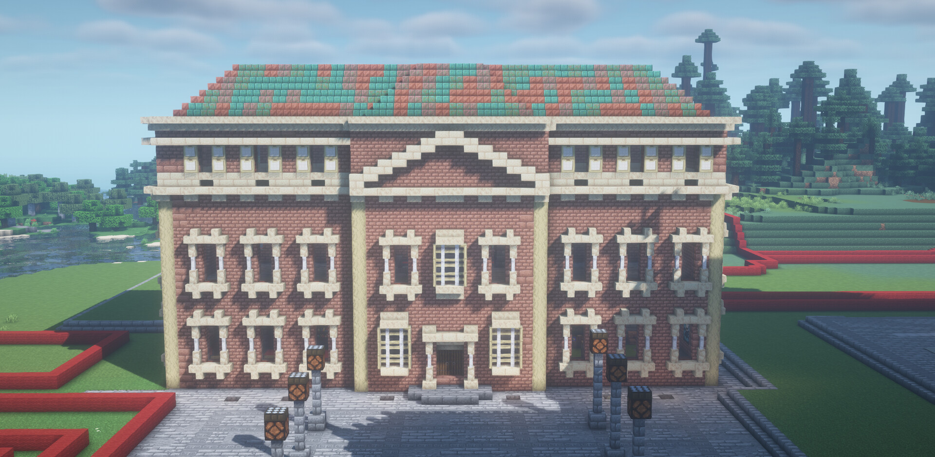 Townhall in Neoclassical style | Hôtel de ville en style néoclassique ...