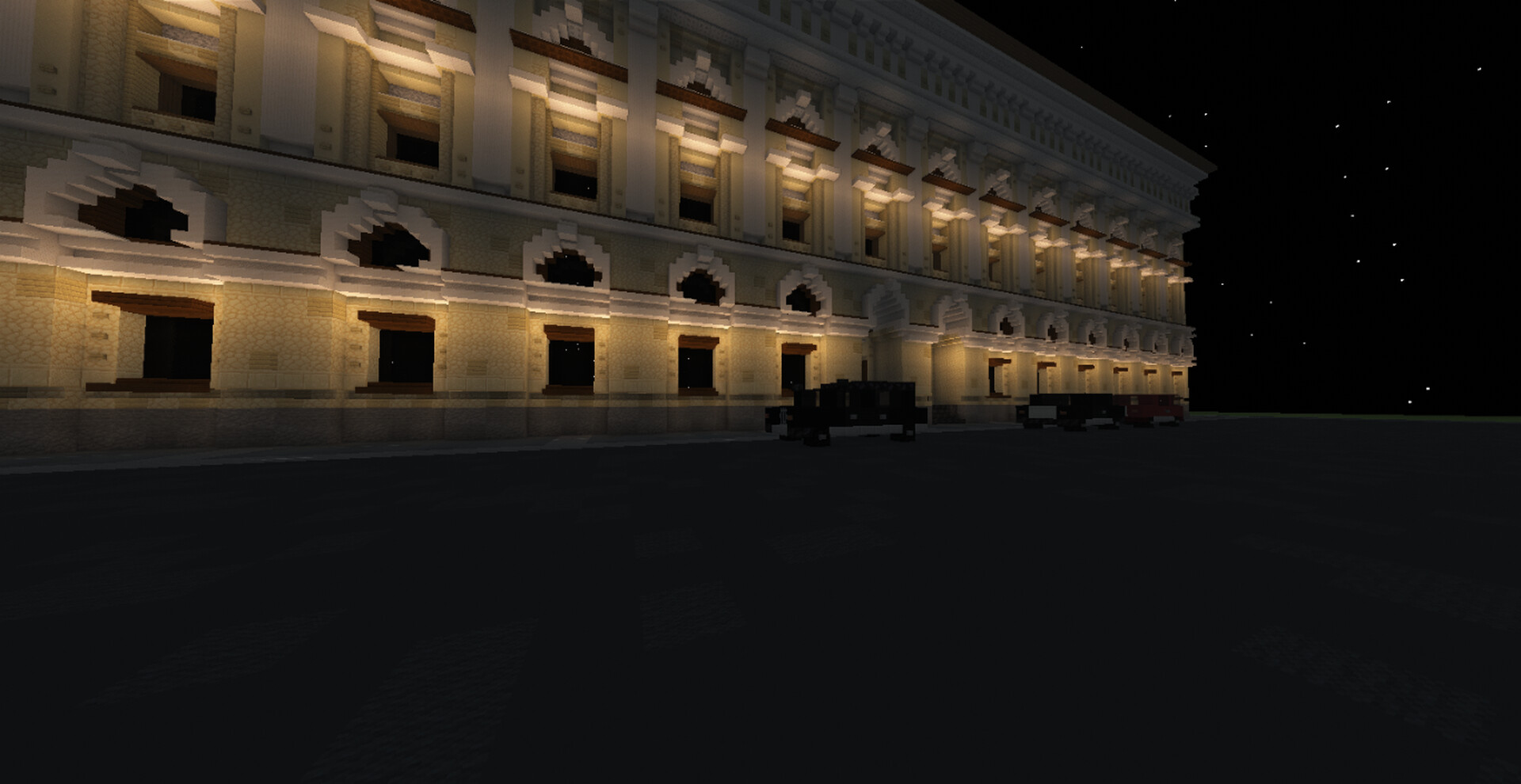 Big buildings: Vaganova Academy of Russian Ballet (WIP) Minecraft Map