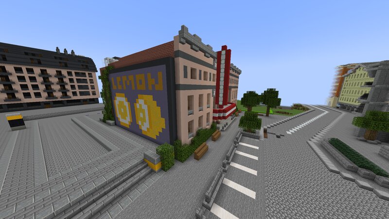 Movie Theater With Event Space Minecraft Map
