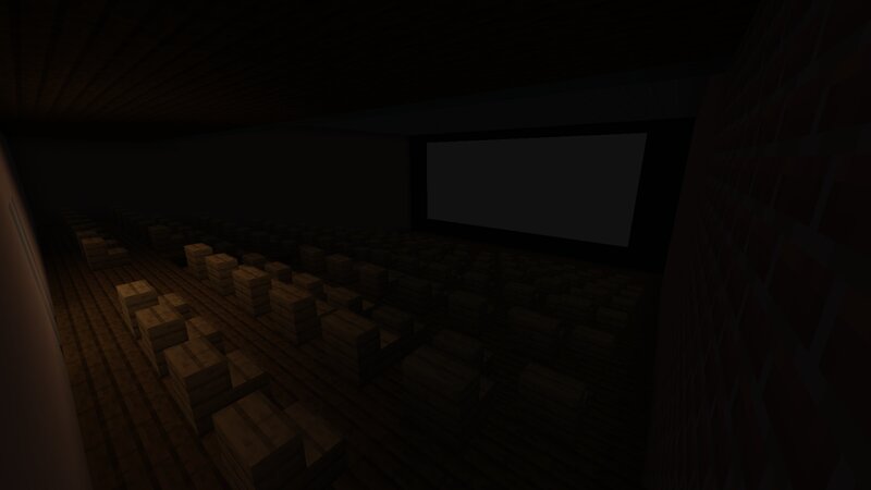 Movie Theater With Event Space Minecraft Map