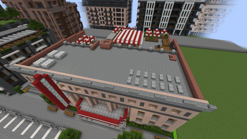 Movie Theater With Event Space Minecraft Map