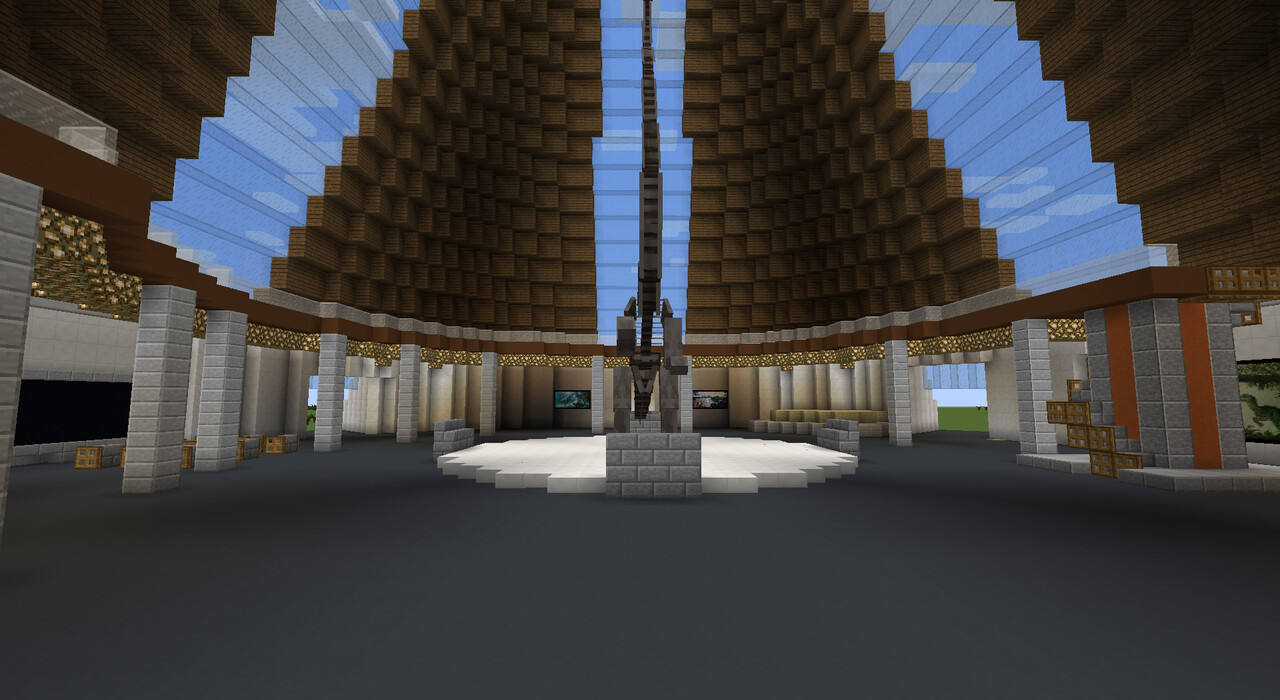 Jurassic World Innovation Center schematic V3 Minecraft Map