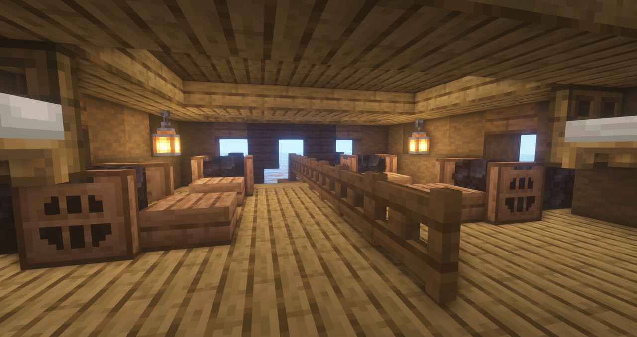 Carrack ship "Nau Flor de la Mar" Minecraft Map