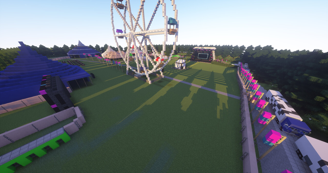 Forbidden Fruit Festival Dublin (Replica) Minecraft Map