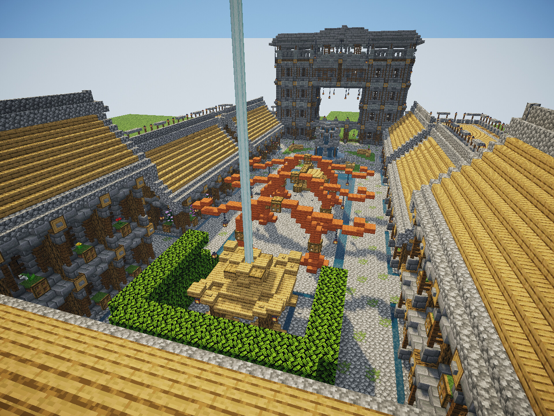the spawn map by @MiniBoss_ Minecraft Map