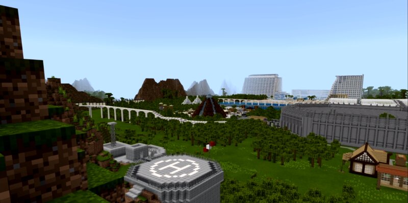 Jurassic World Project: Isla Nublar Minecraft Map