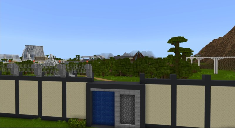 Jurassic World Project: Isla Nublar Minecraft Map