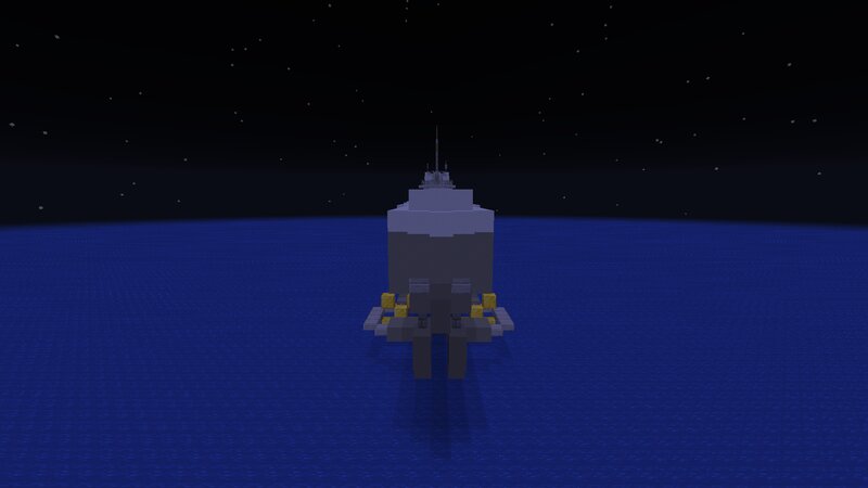 German Type-IX U-Boot 1:1 Minecraft Map