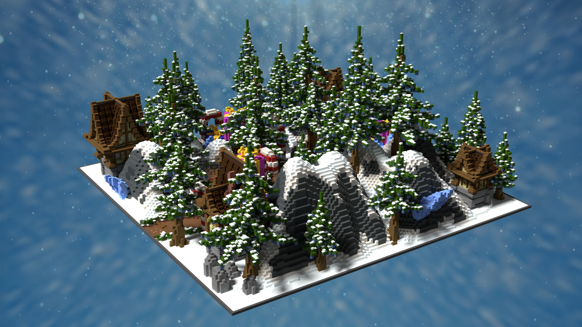 Hcf : 3 Winter/Christmas Koths Minecraft Map