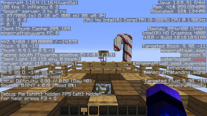 🧊 Skywars Holiday ( Christmas ) Map UPDATED 🧊 Minecraft Map