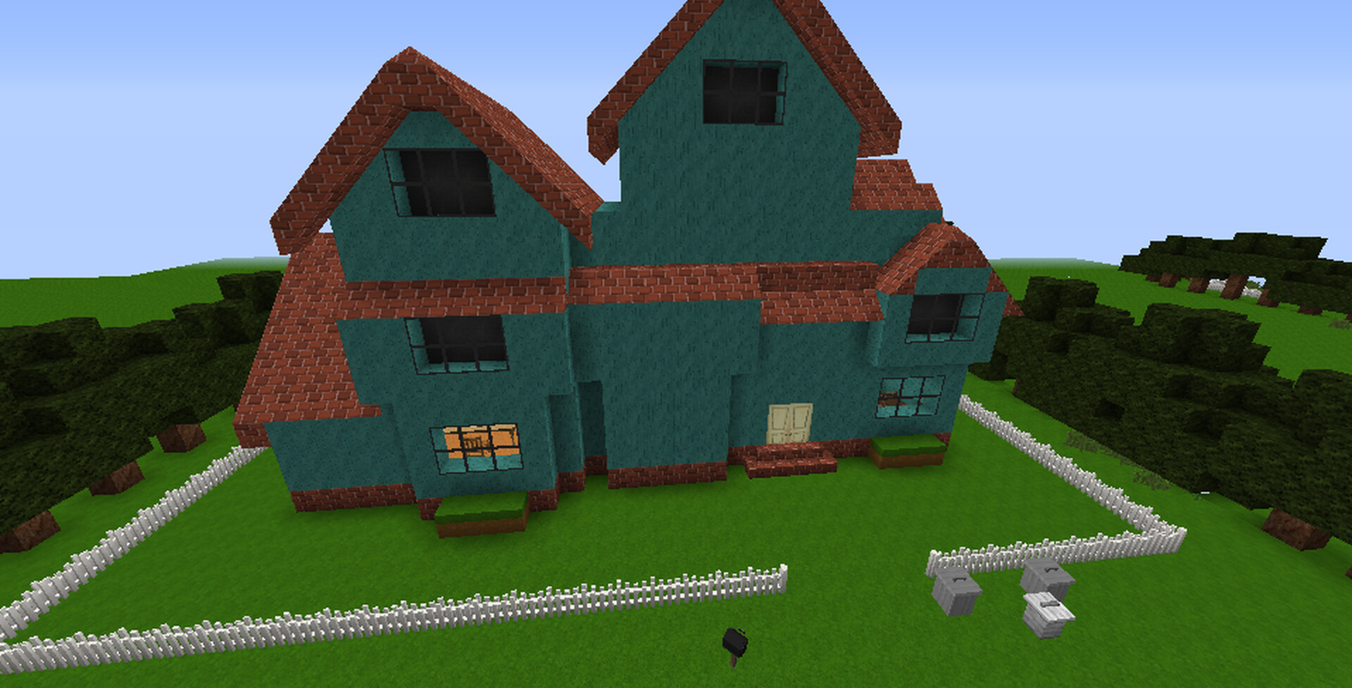 Hello Neighbor in Minecraft Minecraft Map