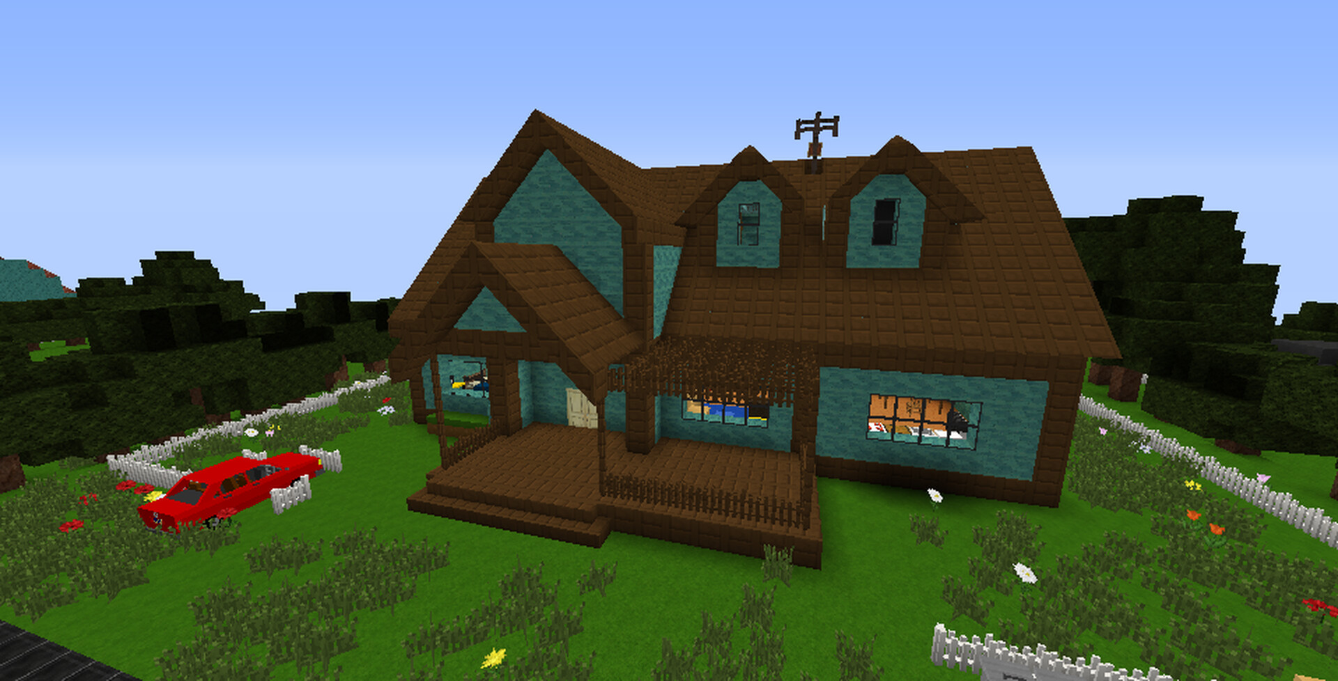 Hello Neighbor in Minecraft Minecraft Map