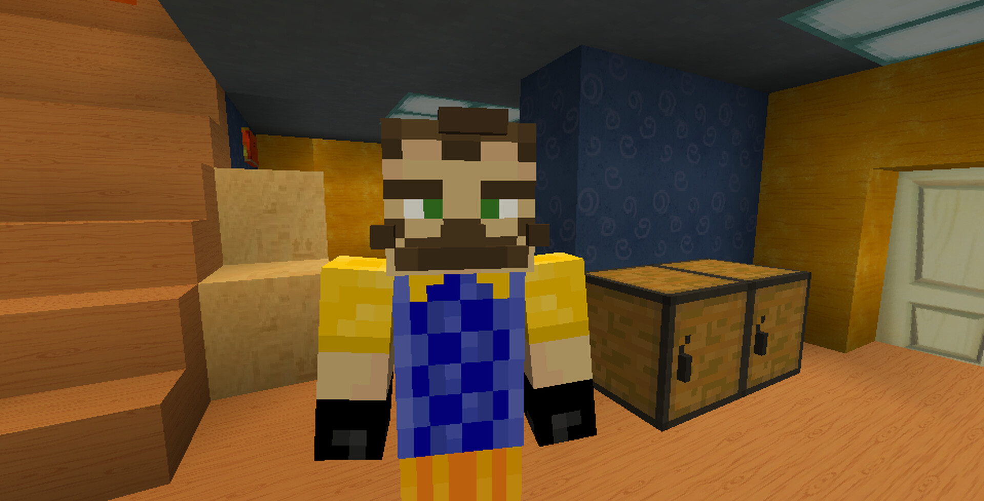 Hello Neighbor in Minecraft Minecraft Map