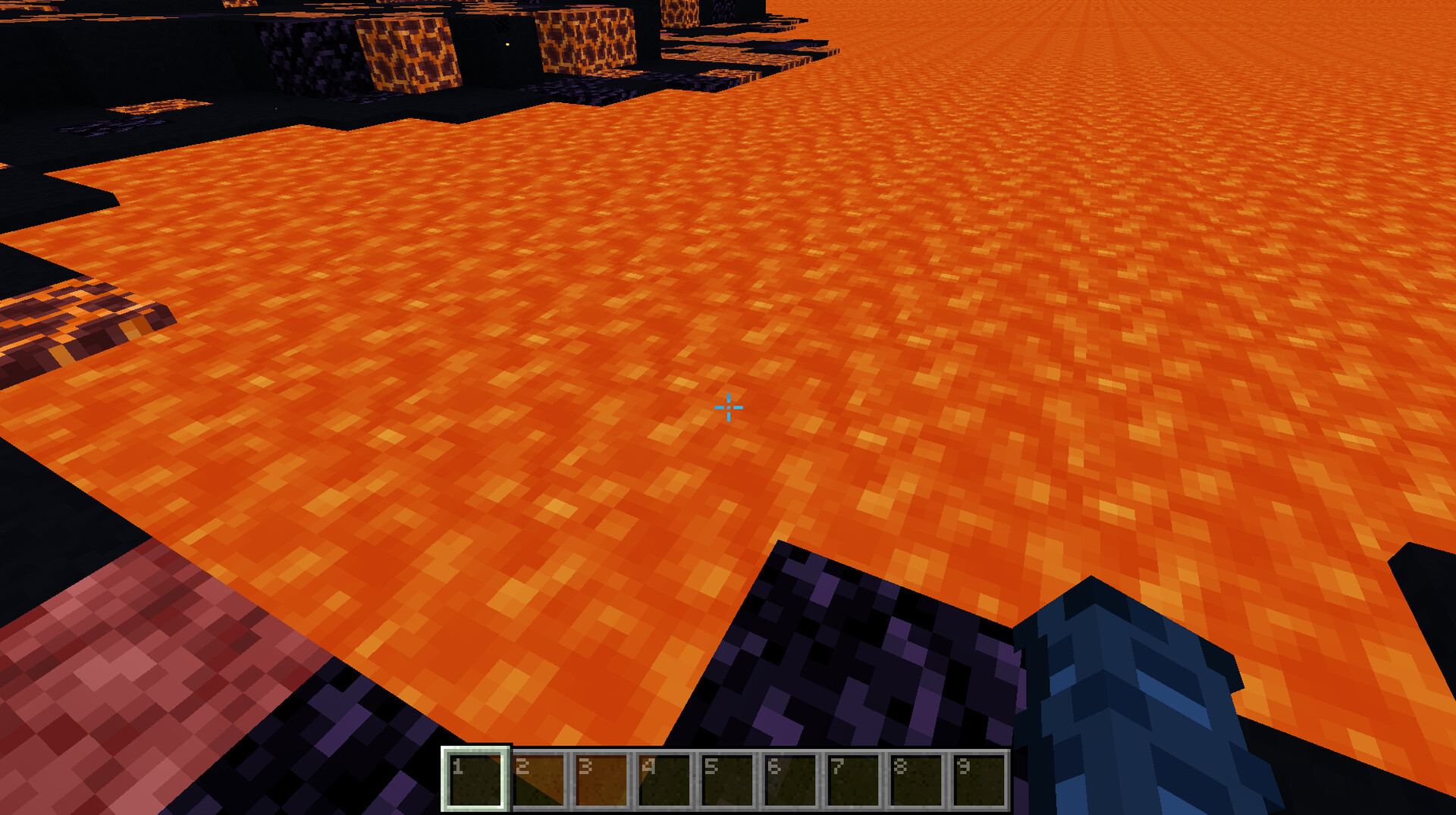 Lava Ocean with Islands Minecraft Map