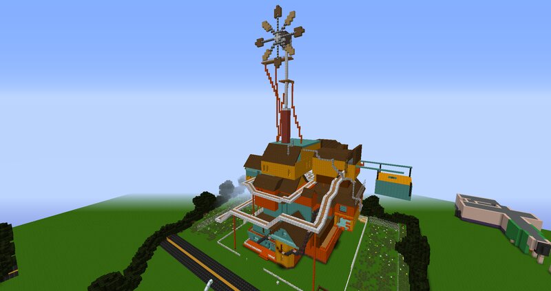 Hello Neighbor in Minecraft Minecraft Map