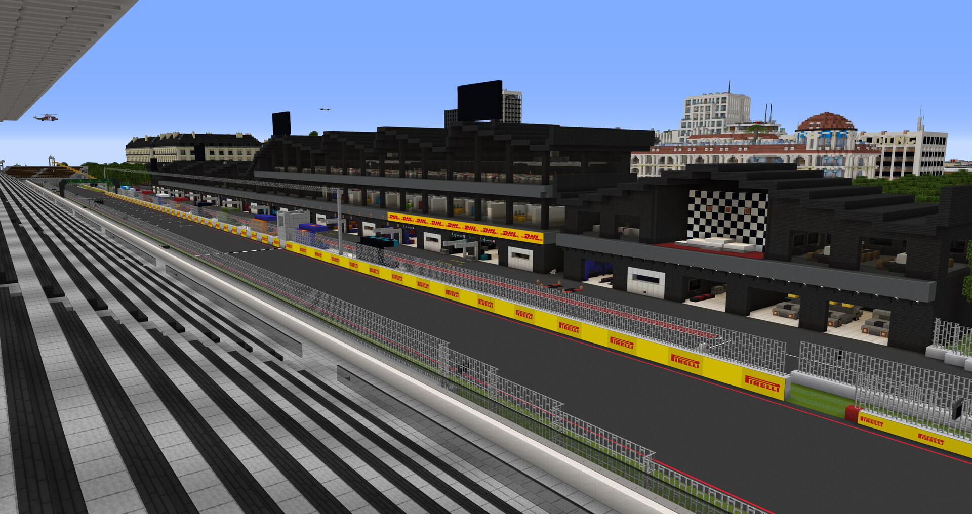 Formula 1 Race Track (the most realistic - download - 1.16.5) Minecraft Map