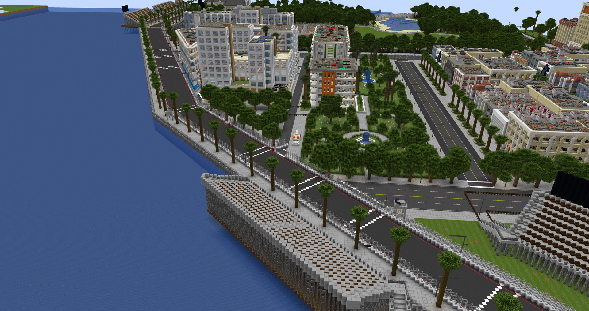 Formula 1 Race Track (the most realistic - download - 1.16.5) Minecraft Map