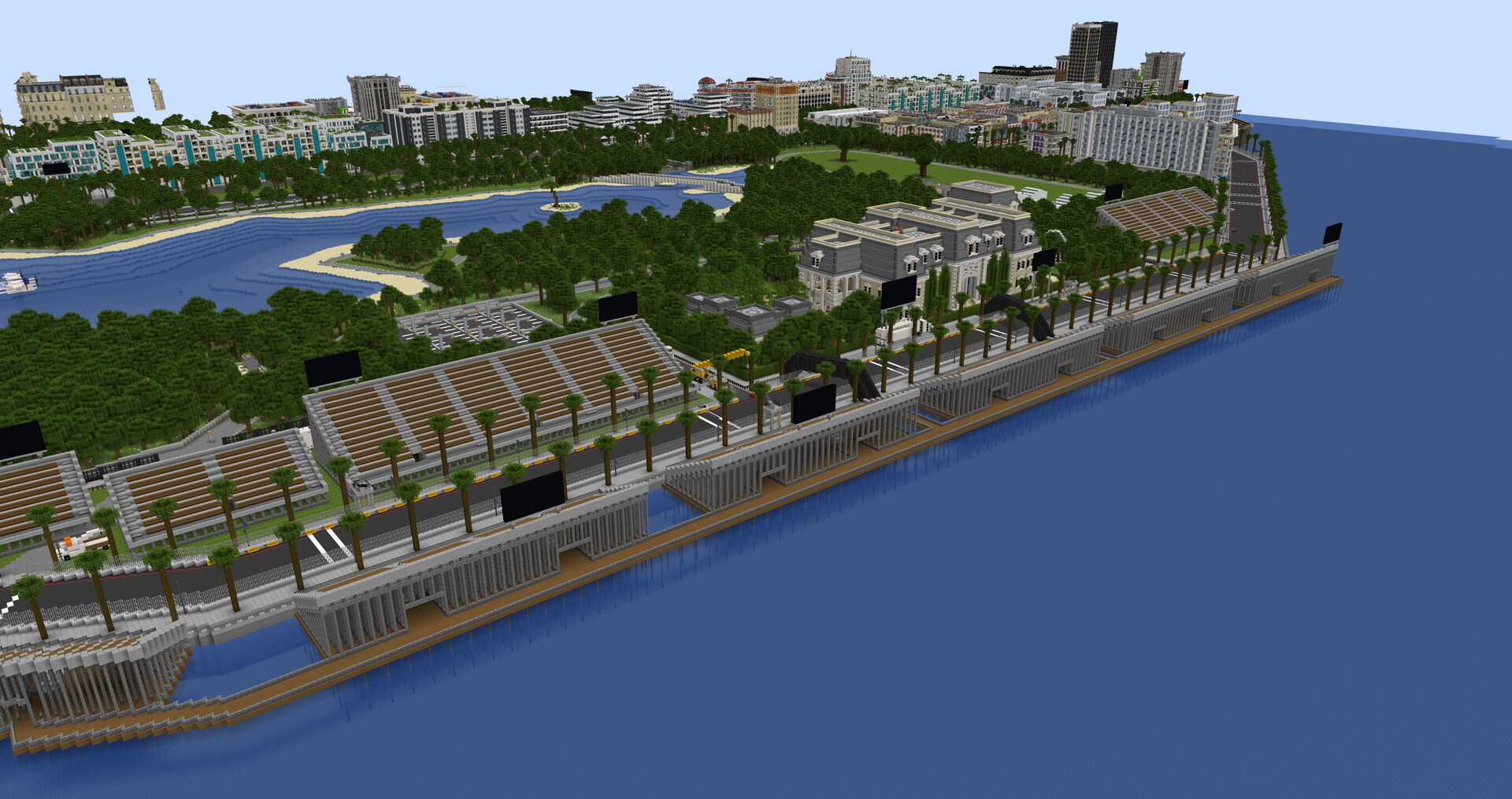 Formula 1 Race Track (the most realistic - download - 1.16.5) Minecraft Map