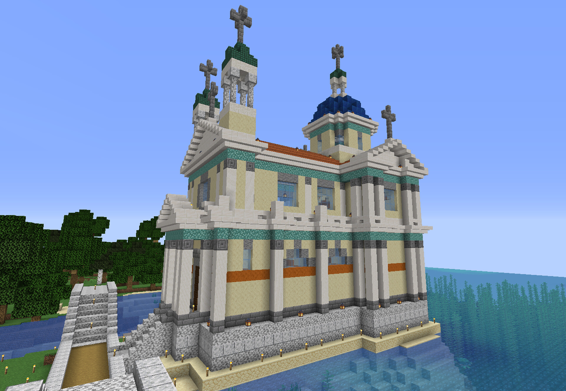 Survival Churches Minecraft Map