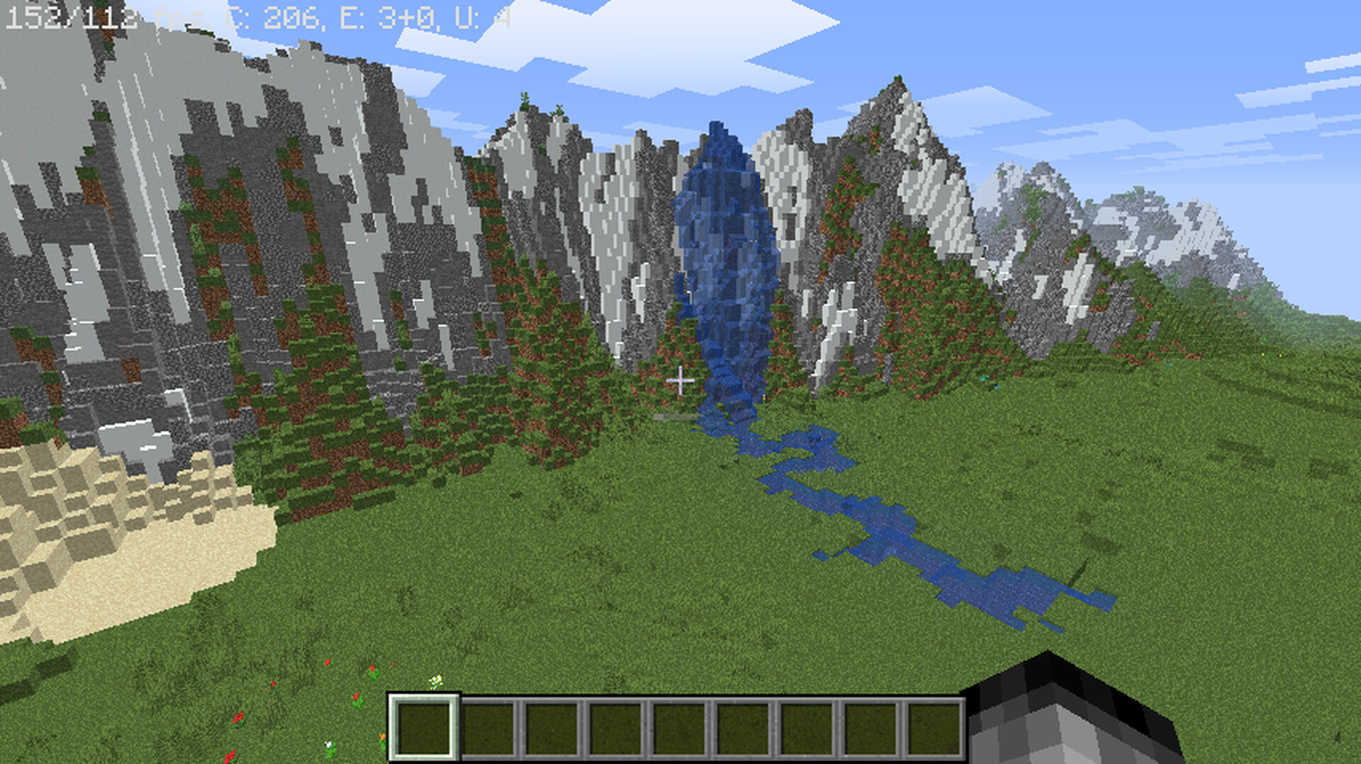 Mountain Delta (W.I.P.) Minecraft Map