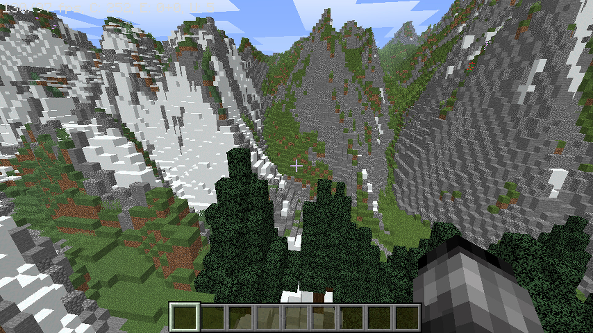 Mountain Delta (W.I.P.) Minecraft Map