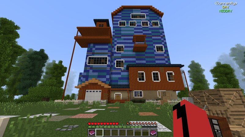 Hello Neighbor forest Update 3 Minecraft Map