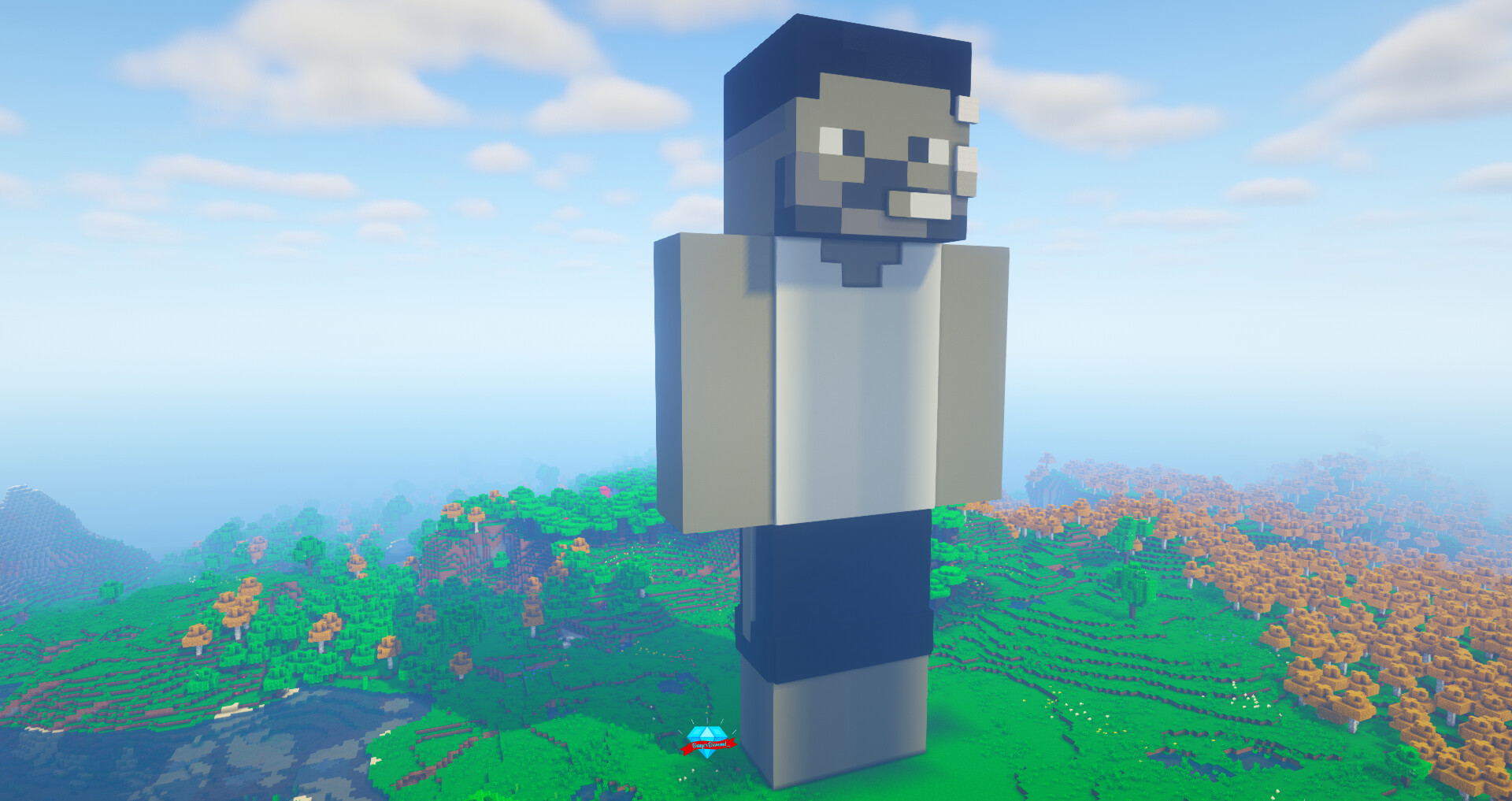 steveee Statue House Minecraft Map