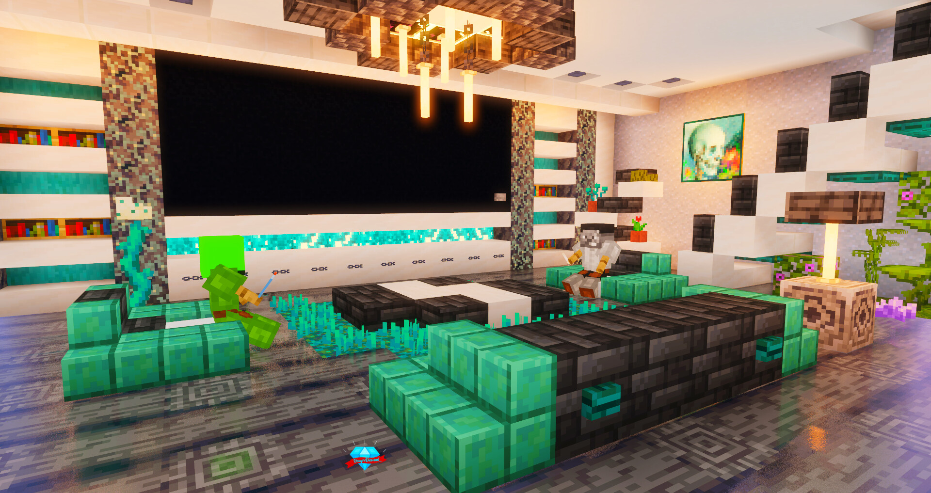 steveee Statue House Minecraft Map