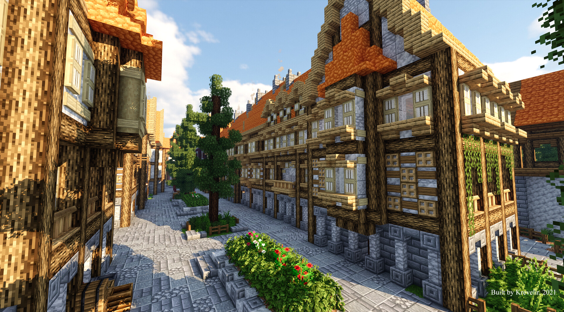 Gelwenton | A Medieval Town Minecraft Map