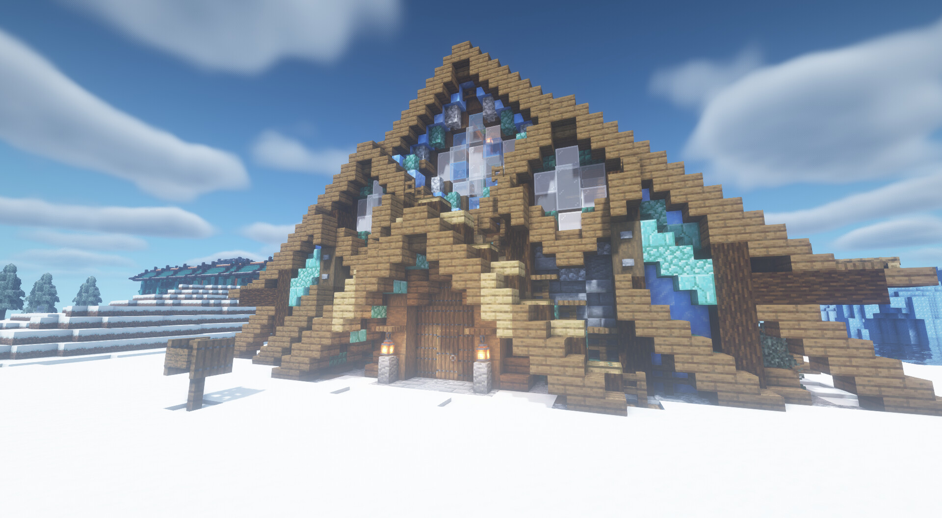 Hunter's house in the frontier Minecraft Map