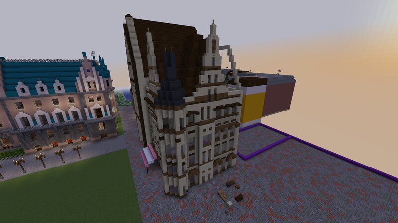 Stadteckhaus Minecraft Map