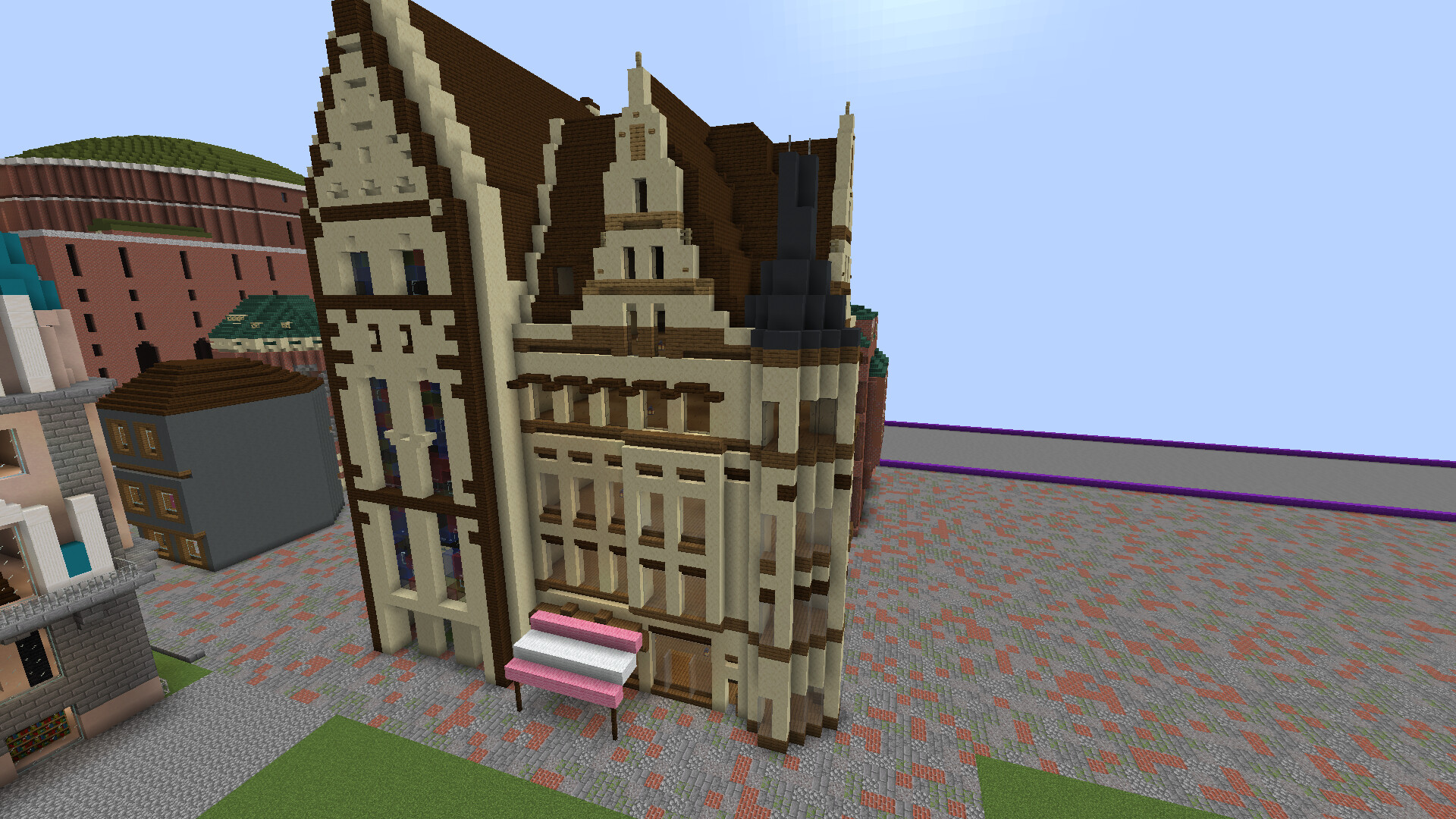 Stadteckhaus Minecraft Map