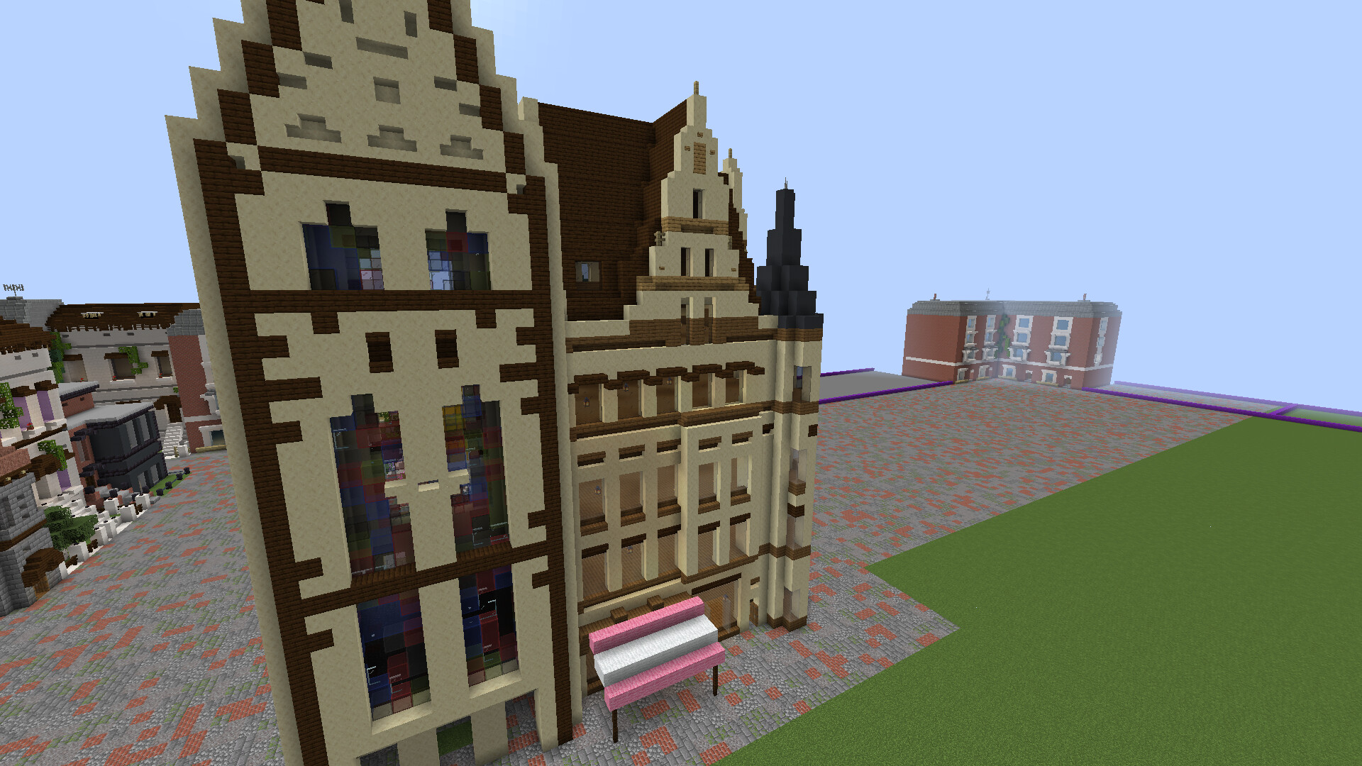 Stadteckhaus Minecraft Map