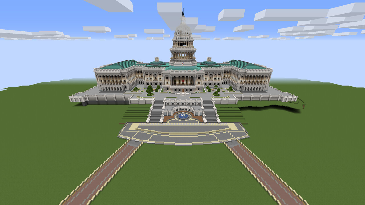 Washington D.C. Minecraft Map