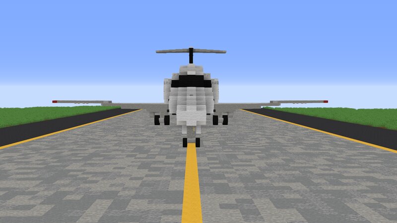 Embraer ERJ-135 - 3:1 Scale Minecraft Map