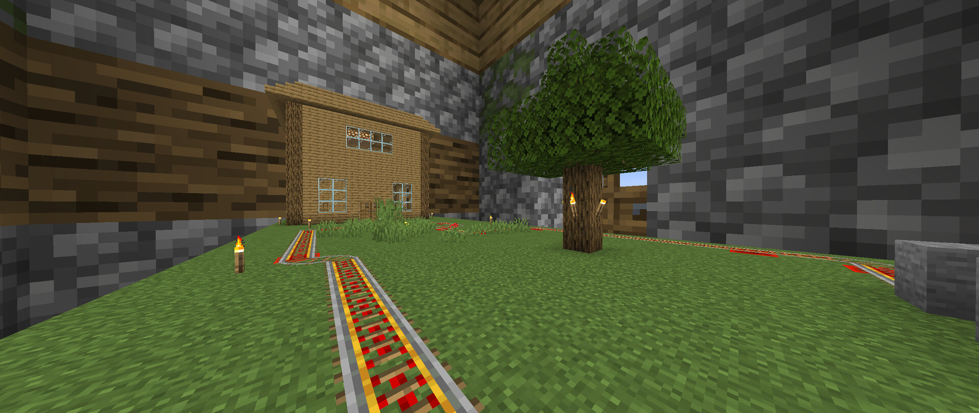 Non-euclidean minecraft house Minecraft Map