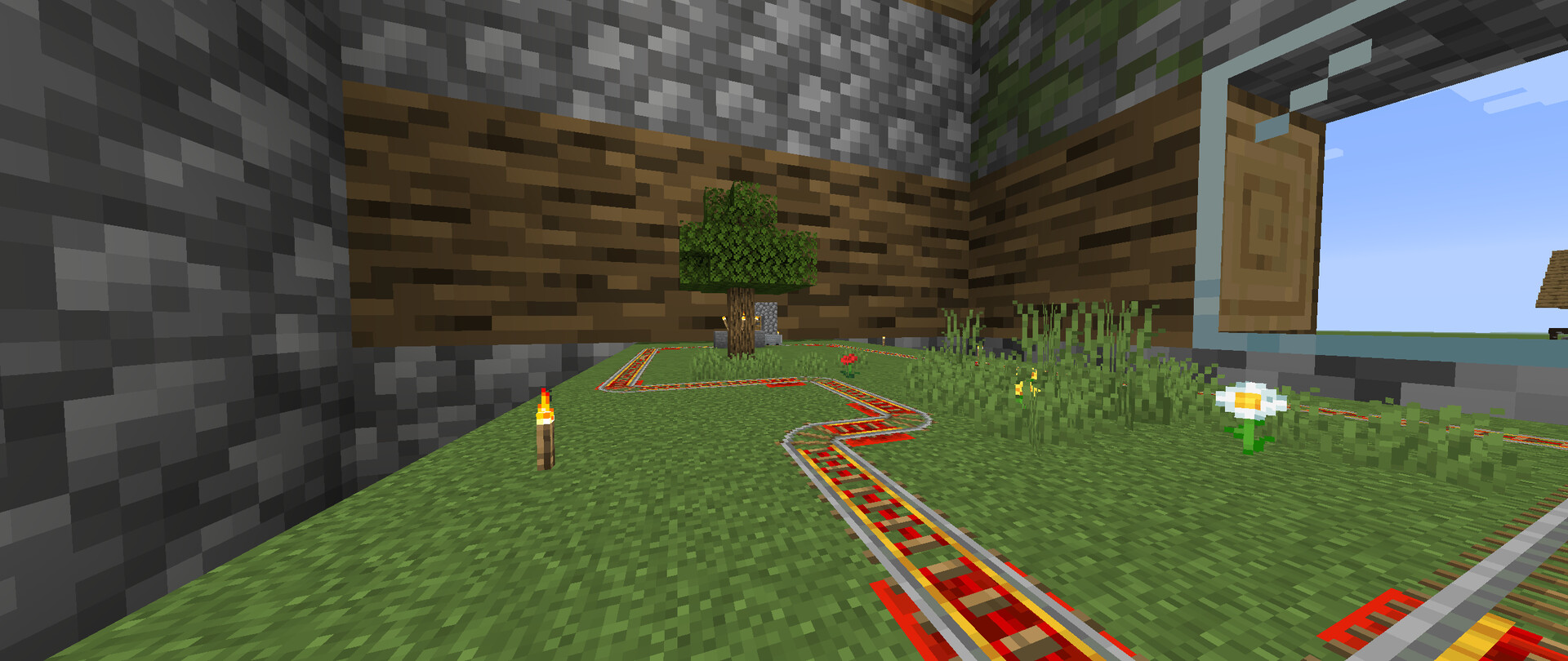 Non-euclidean minecraft house Minecraft Map