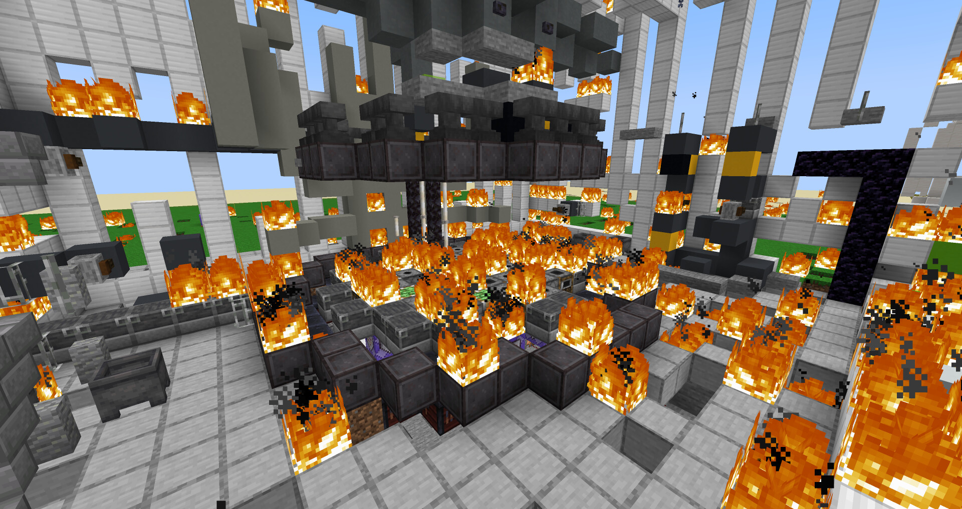 Working Nuclear Reactor in Vanilla Minecraft! Minecraft Map