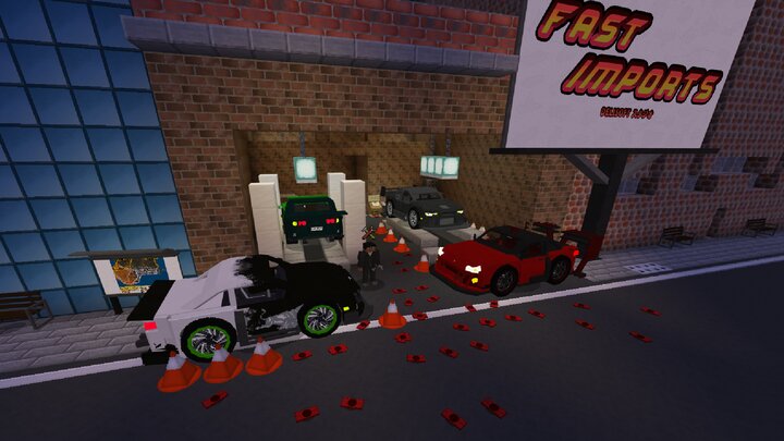 Fast Imports (Need for Speed) Minecraft Map