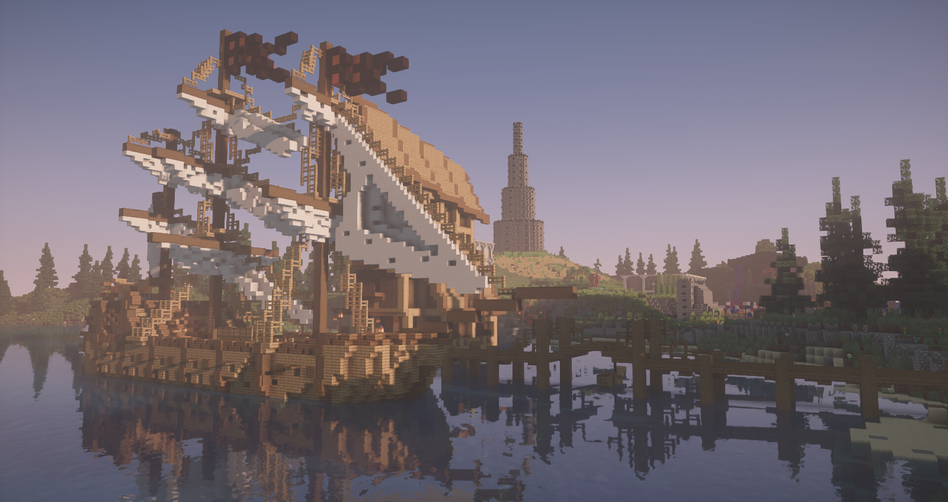 Project Pogtopia vs Manberg Minecraft Map