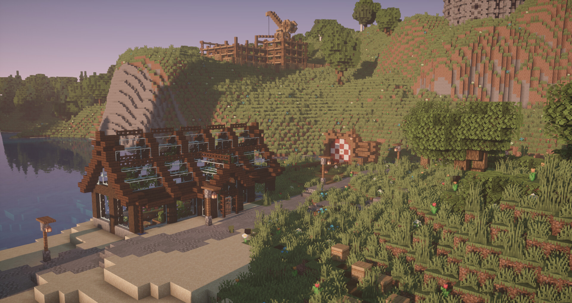 Project Pogtopia vs Manberg Minecraft Map