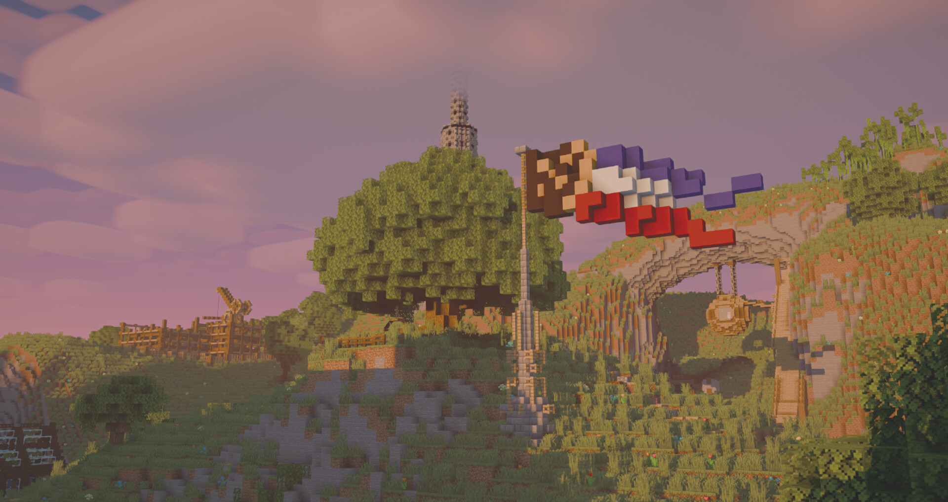 Project Pogtopia vs Manberg Minecraft Map