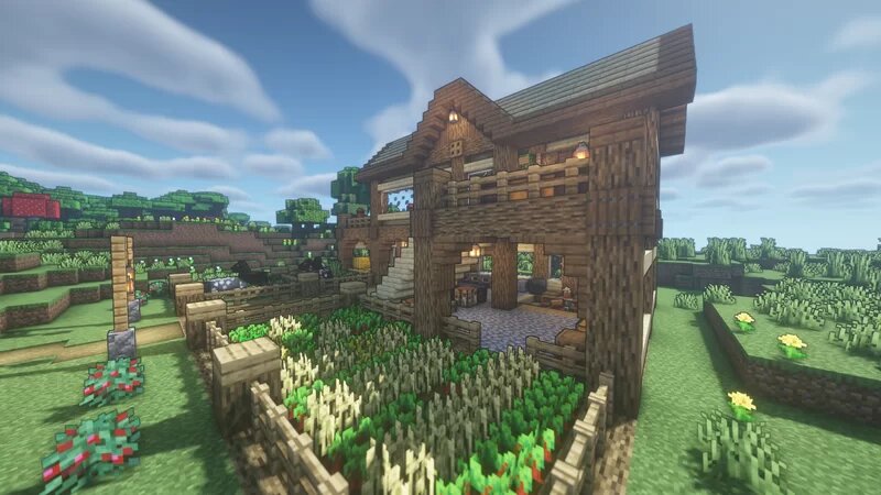 casa Minecraft Map