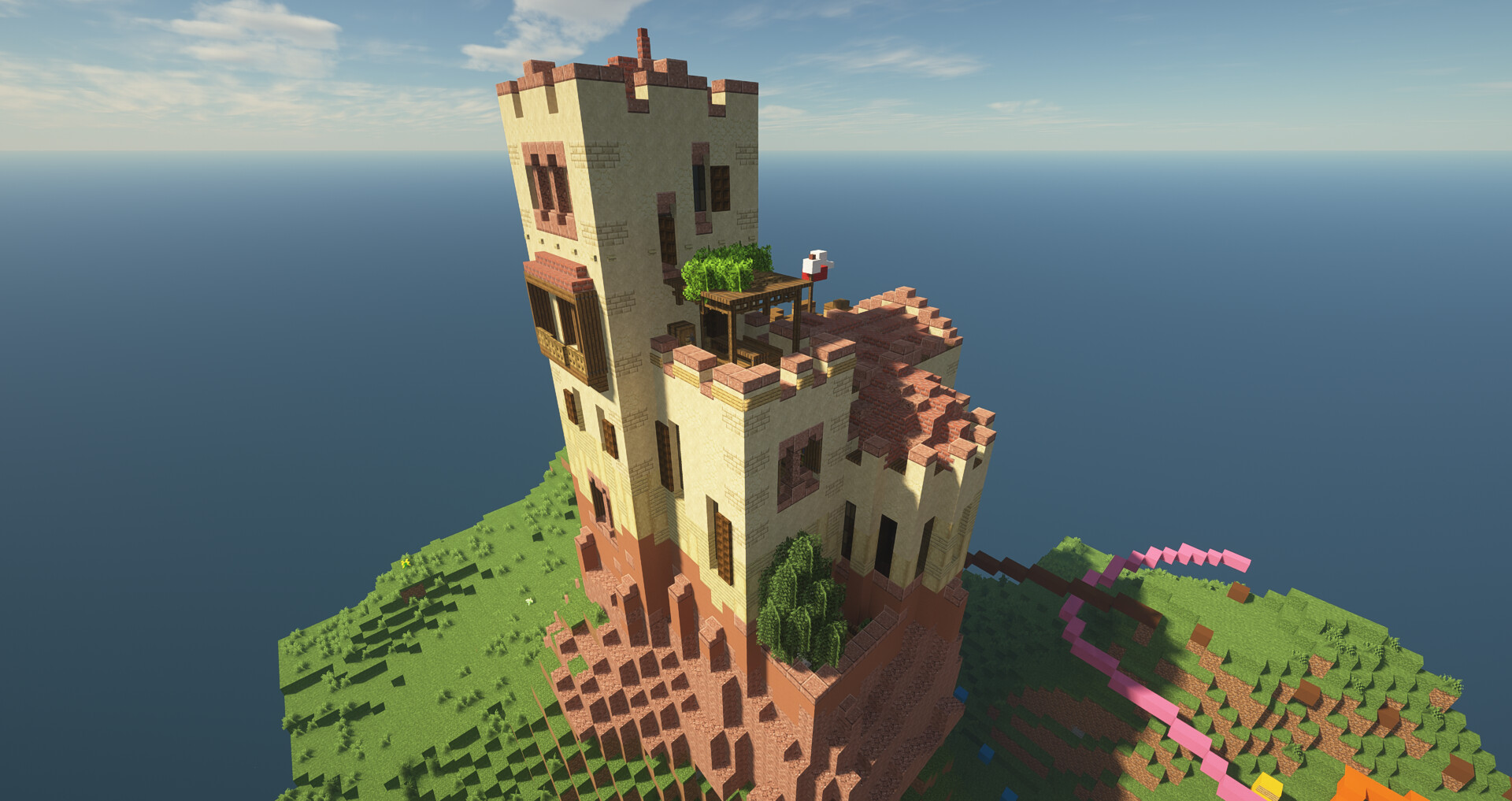Metheos Castle | A medieval castle in Minecraft Minecraft Map