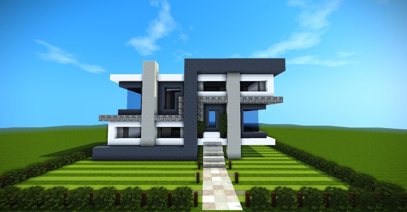 Modern House #1 | 1.12.2 Minecraft Map