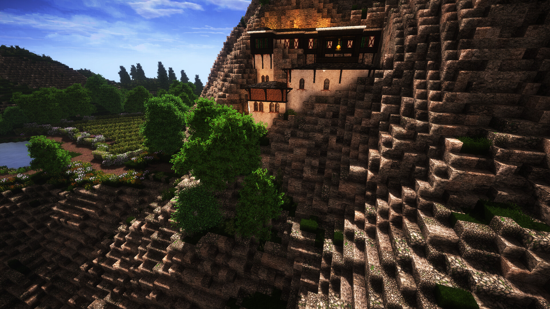 Tempranillo Monastery -=Bahia de las Rocas=- Minecraft Map