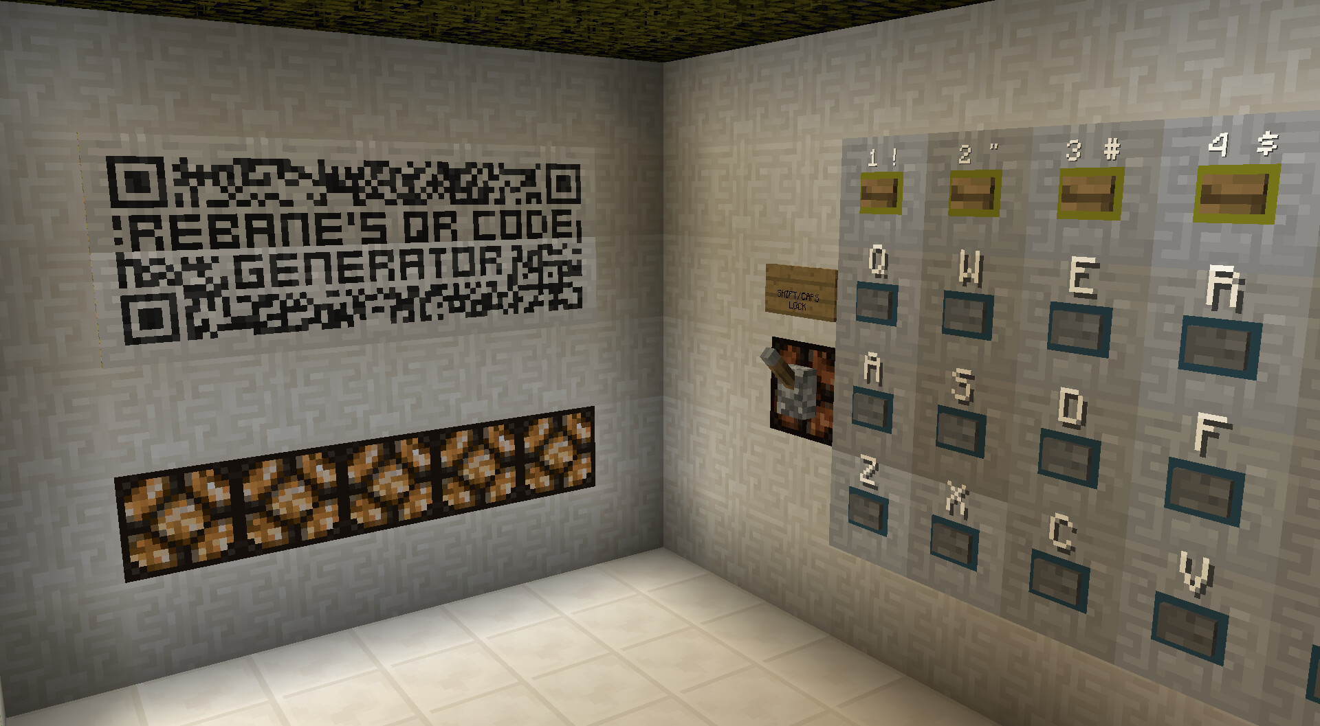 Rebane's QR code generator Minecraft Map