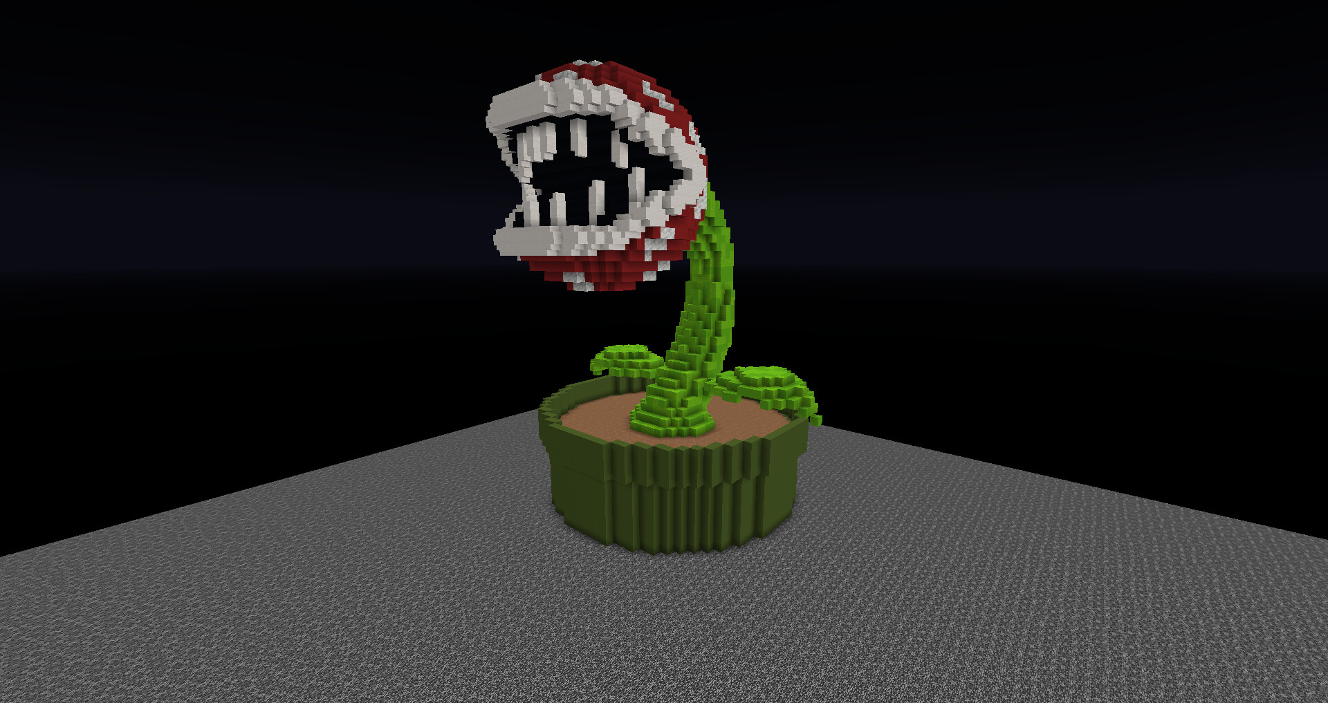 Super Mario PiranhaPlant Minecraft Map