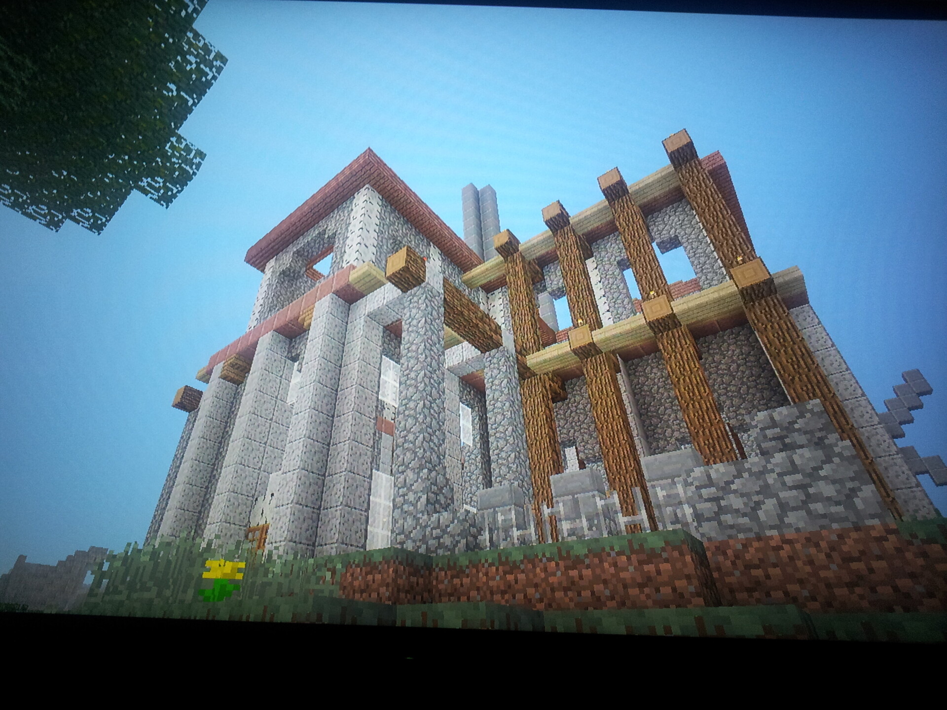 survival PS3 cathedral build (WIP) Minecraft Map