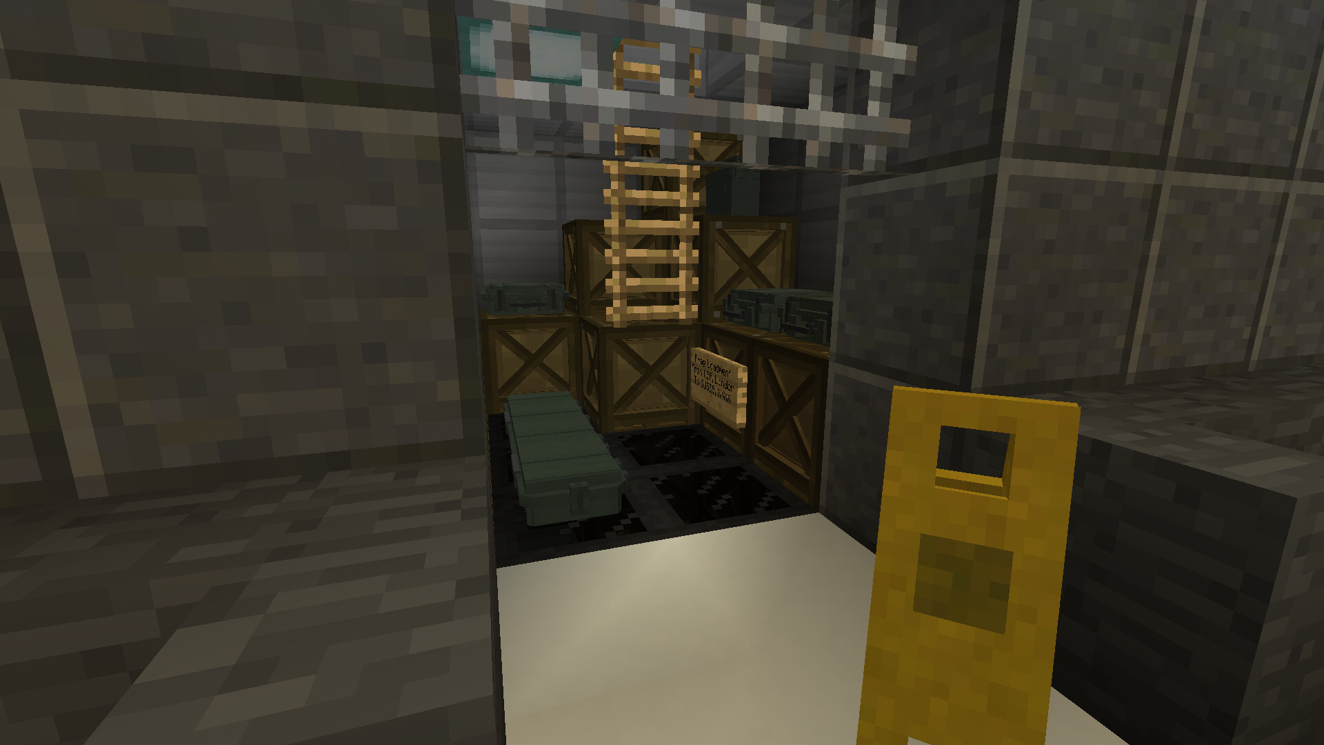 Secret Underground Bunker [1.12.2] Minecraft Map